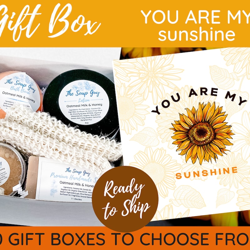 Sunshine Gift Box - 60+ Gift Ideas for 2025