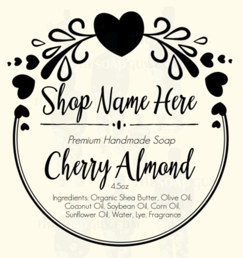 Valentine's Day Soap Label Custom Soap Label Editable - Etsy