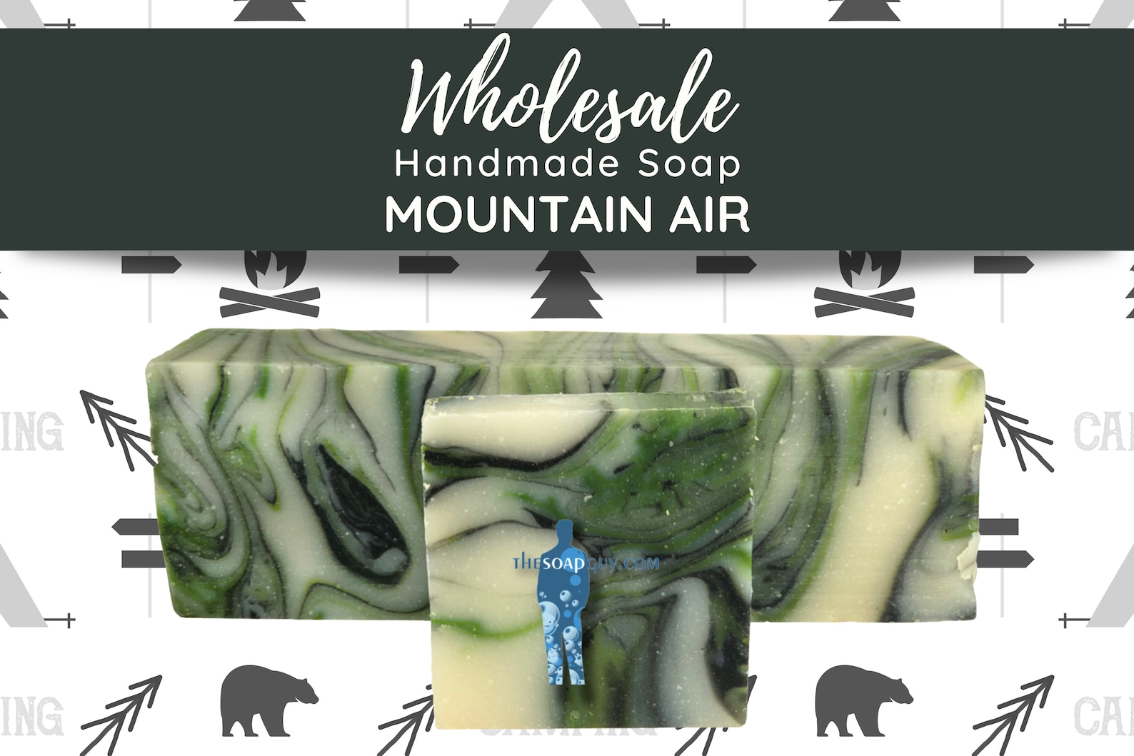 Mountain Air Soap Loaf | Handmade Vegan Bar Soap | Wholesale Bulk Bars ...