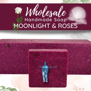 Moonlight & Roses Soap | Handmade Soap, Natural Soap, Vegan Soap ...