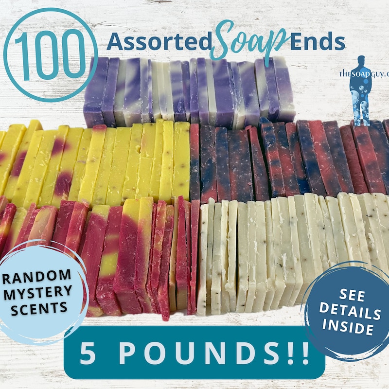 Handmade Soaps Scraps - Etsy