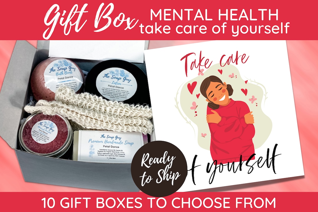 Self Care Gift Box, Mental Health Gift Set, Stress Relief, Relaxation ...
