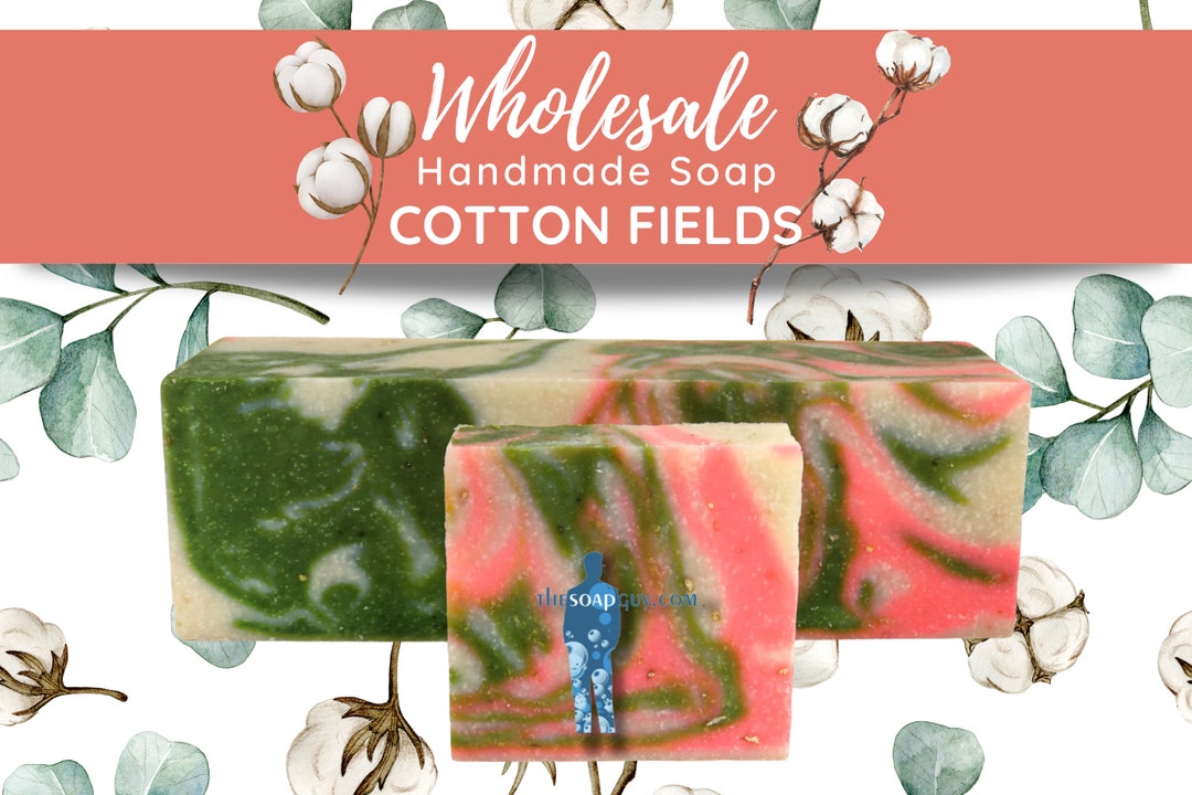 Cotton Fields Scrub Soap | Handmade Soap, Natural Soap, Vegan Soap ...