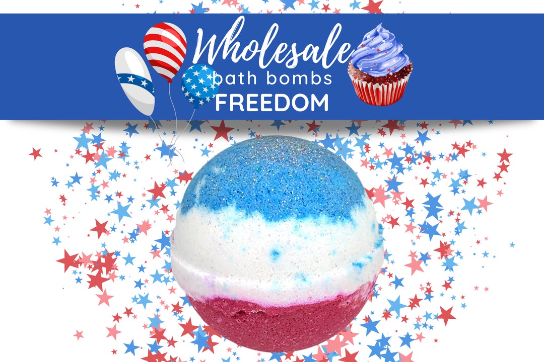 Freedom Wholesale Bath Bombs, Wholesale Bulk Bath Fizzies, Baby Bridal ...