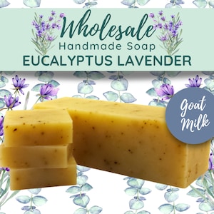 Eucalyptus Lavender Goat Milk Soap Handmade Soap, Natural Soap, Homemade Soap, Wholesale Soap ...