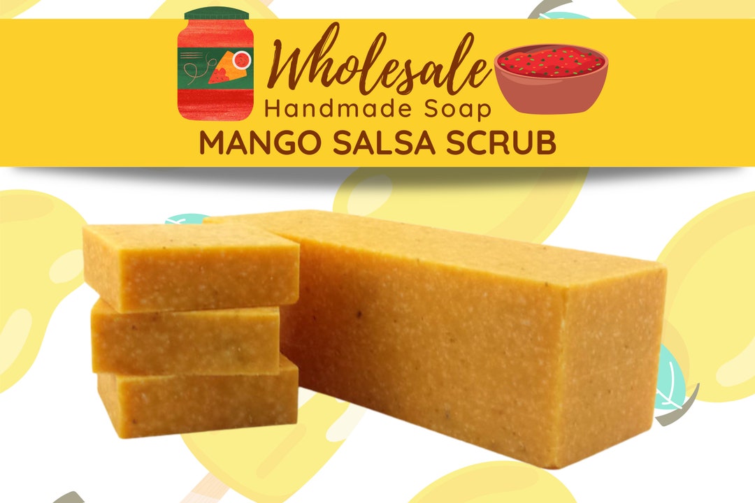 Mango Salsa Scrub Soap Handmade Soap, Natural Soap, Vegan Soap ...