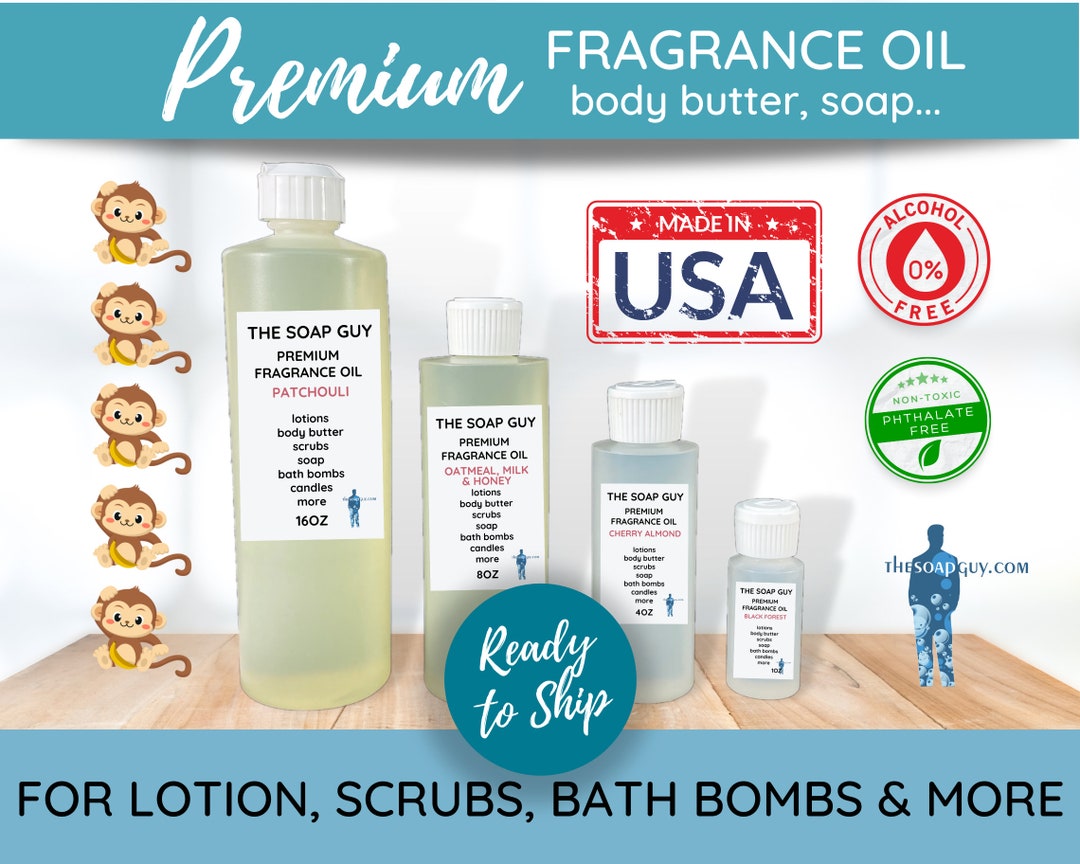 Monkey Farts | Fragrance Oil for DIY Lotion, Body Butter, Soaps, Scrubs ...