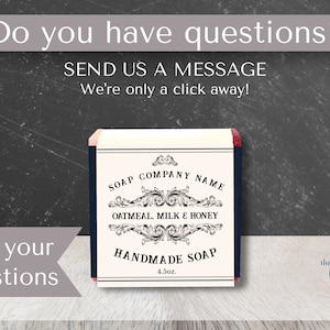 Custom Soap Label, Use Your Logo, Add-on Listing for Soap Orders, Bulk ...