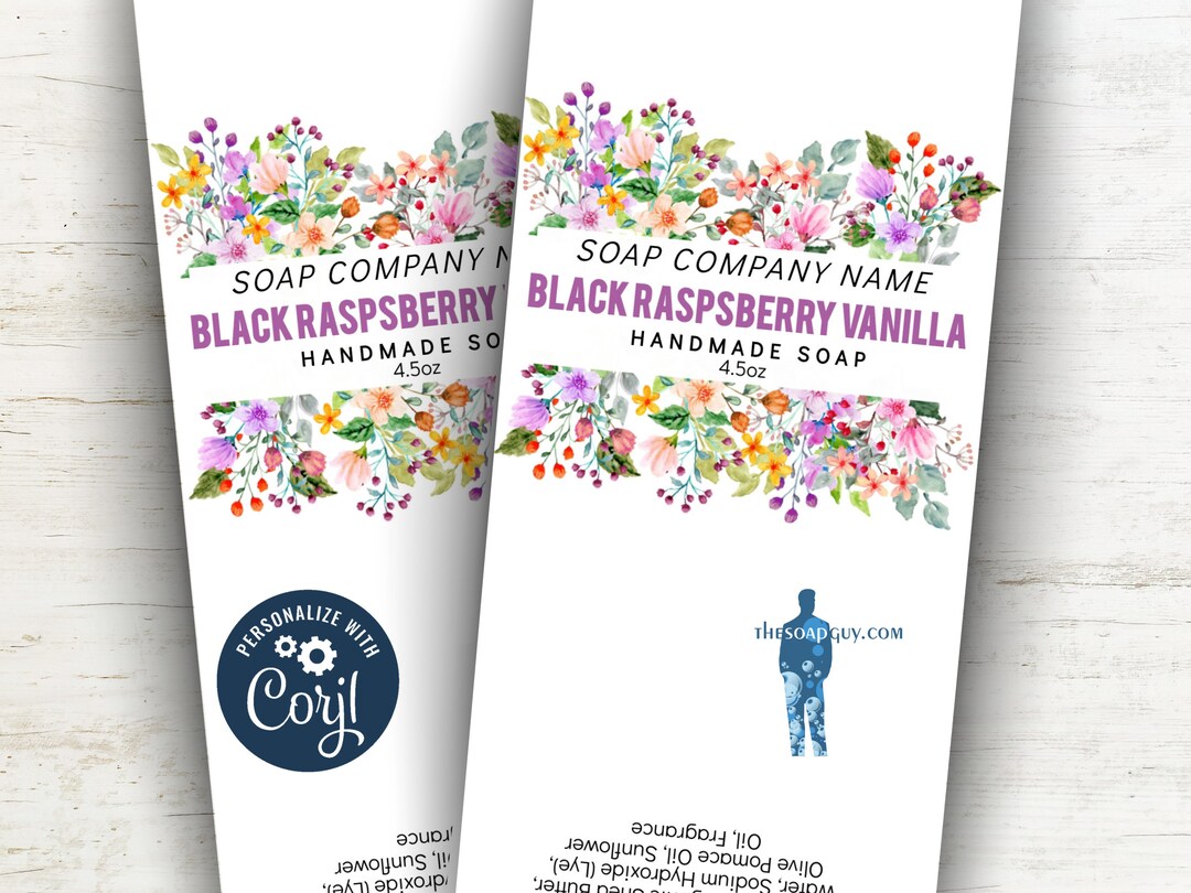 Custom Soap Label, Use Your Logo, Add-on Listing for Soap Orders, Bulk ...