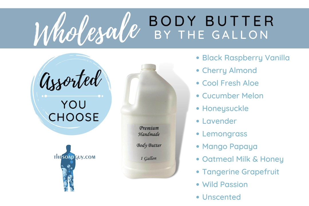 Gallon of Body Butter Wholesale Bulk | Gifts for Her, Him, Gift Baskets ...