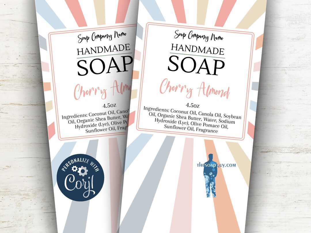 Custom Soap Label, Use Your Logo, Add-on Listing for Soap Orders, Bulk ...