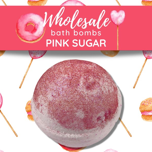 Pink Bath Bomb - Etsy
