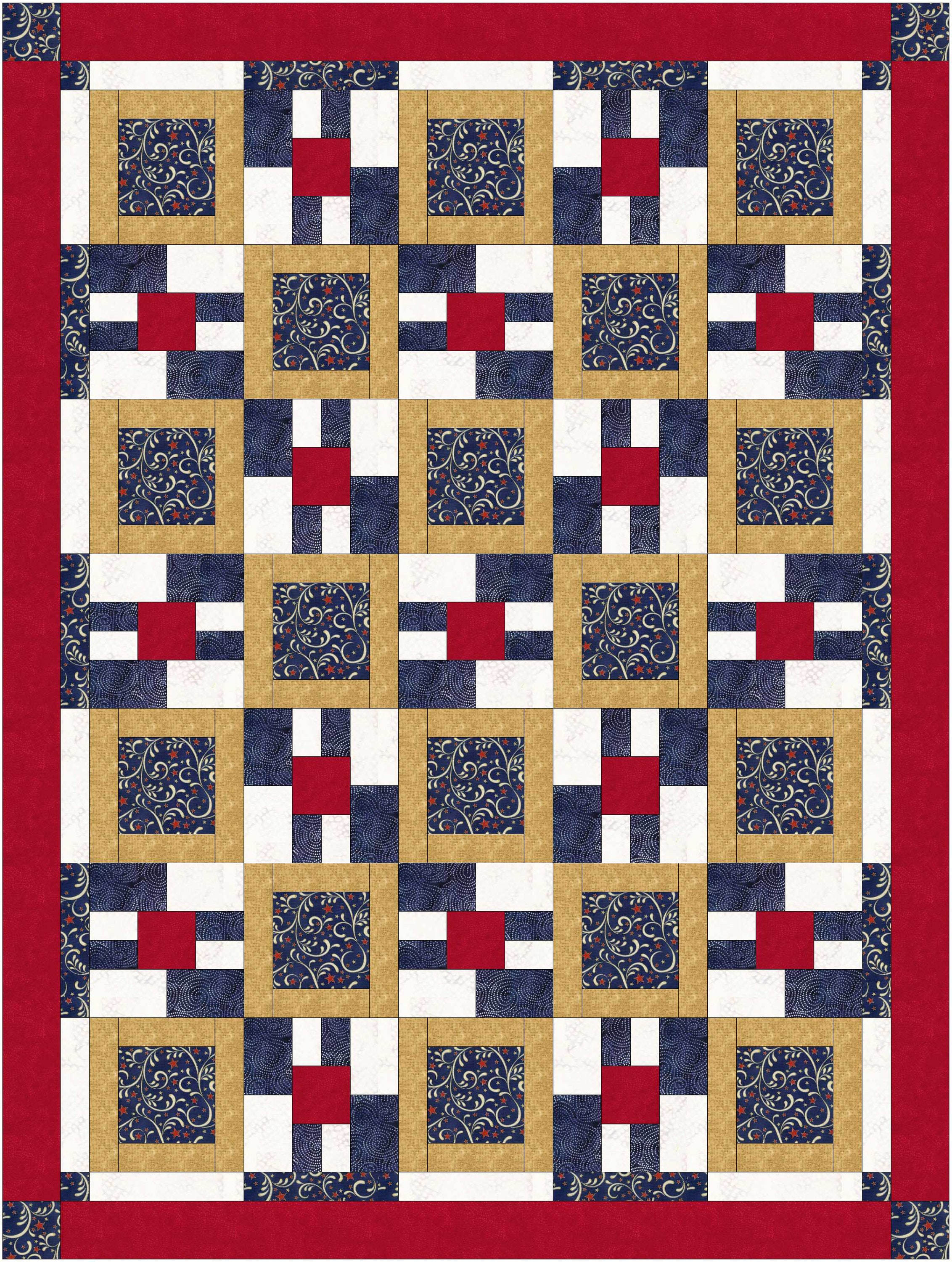 Plaid Boxes Quilt Pattern - Etsy
