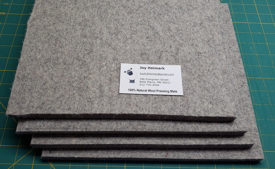 100% Natural Wool Pressing Mat 12 X 12 - Great Anytime! Treat Yourself ...