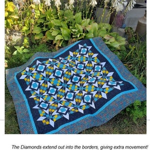 Diamond Jubilee Quilt Pattern - Etsy