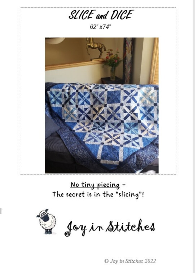 Slice and Dice Quilt Pattern - Etsy