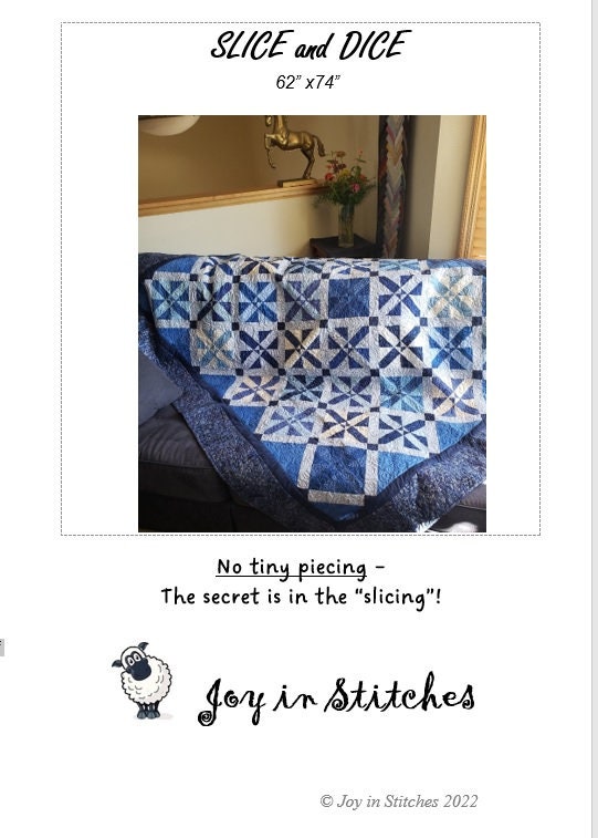 Slice and Dice Quilt Kit - Etsy