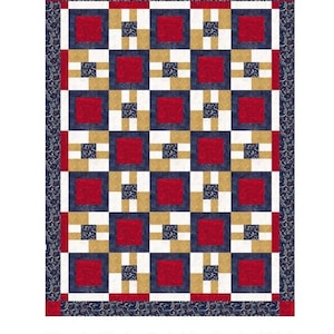 Plaid Boxes Quilt Pattern - Etsy