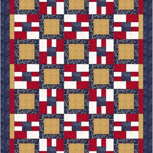 Plaid Boxes Quilt Pattern - Etsy