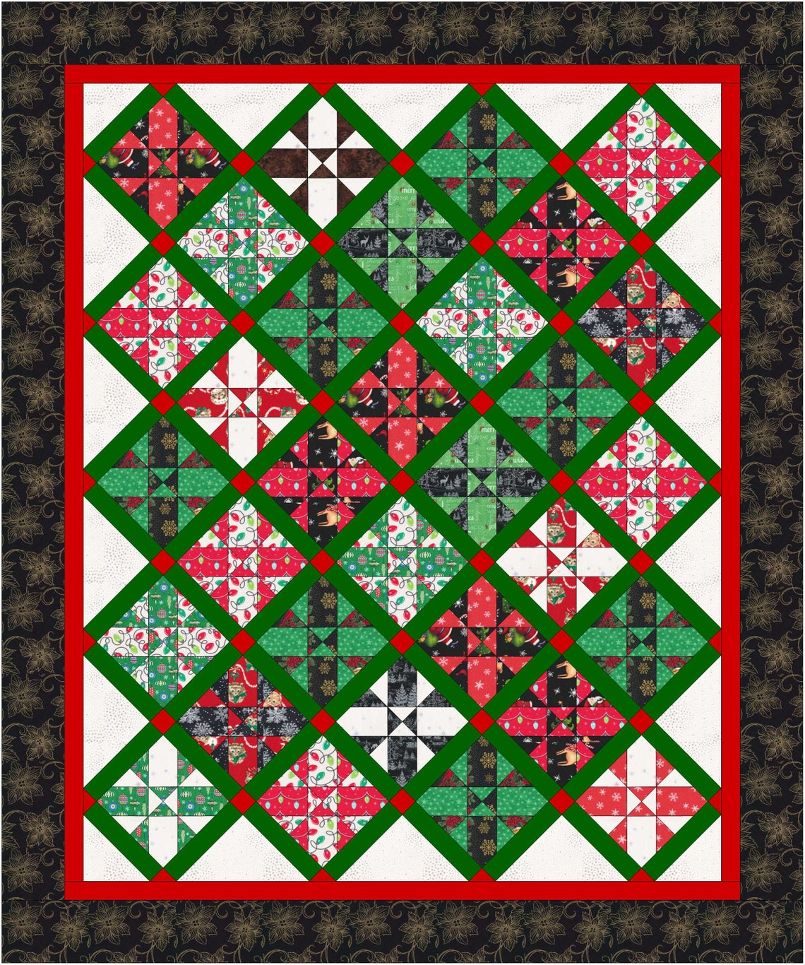 Slice and Dice Quilt Kit - Etsy