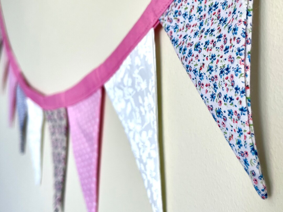 Buntings for Girls, Banners, Wall Decor, Flags, Reusable Streamers ...