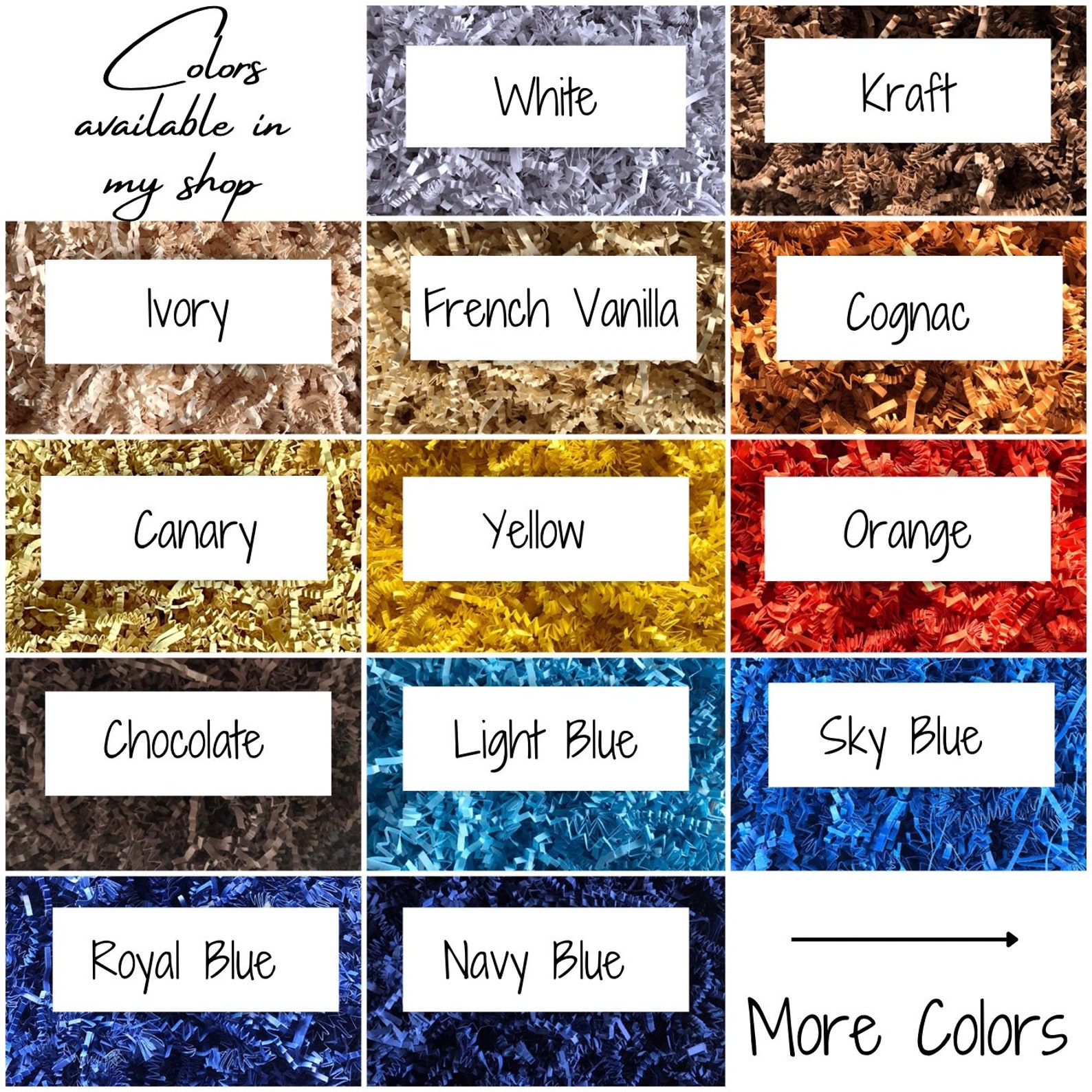 Navy Blue Crinkle Paper 1 Lb. Shredded Paper for Gift Baskets - Etsy