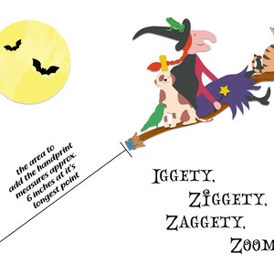 Room on the Broom Handprint Craft for Kids, Halloween Handprint Art ...