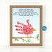 Hello Spring Handprint Art Project for Kids, Bird Handprint Craft for ...
