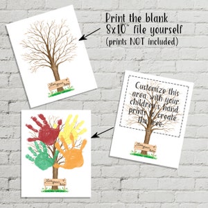 Handprint Art, DIY Keepsake Kid Craft, Mother's Day, Sentimental Gifts ...