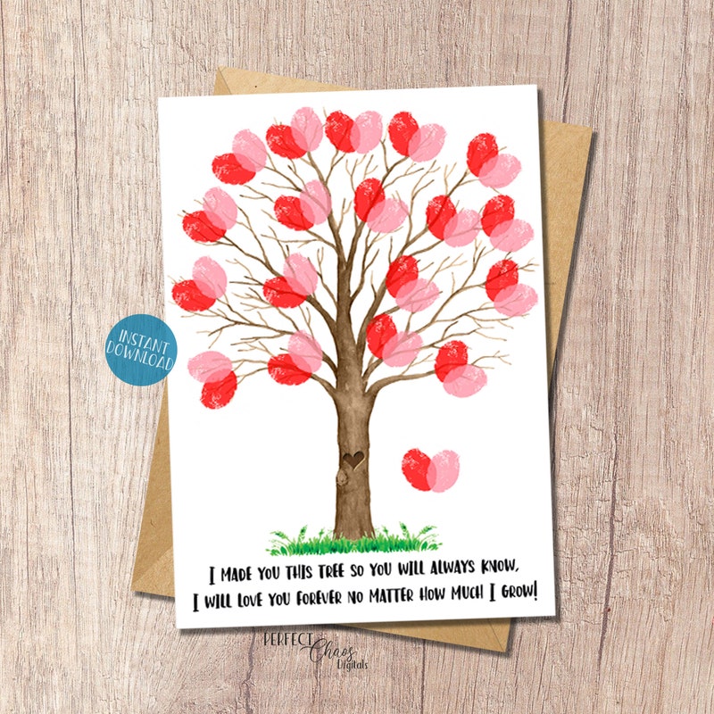 Fingerprint Tree - Etsy
