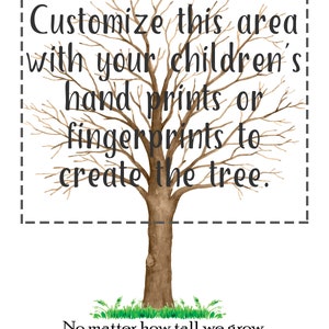 Handprint Tree Art, Toddler Handprint, DIY Kid Craft, No Matter How ...