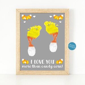 Candy Corn Handprint Art Project for Kids, Halloween Handprint Craft ...