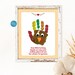 Thanksgiving Handprint Craft, Turkey Handprint Art Project for Kid ...