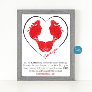 Valentine's Day Gift for Mom, Gift From Kids, DIY Kid Craft Kit ...