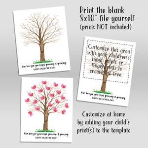 Handprint Art Project for Kids, Valentine's Day Card From Kids ...