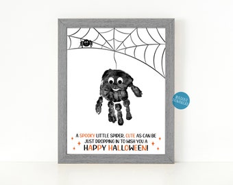 Halloween Printable Set for Kids Preschool Handprint Crafts - Etsy