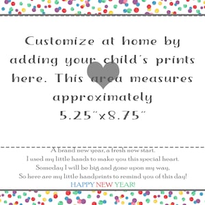 New Year's Handprint Art, New Year Poem for Toddlers, New Year's Eve ...