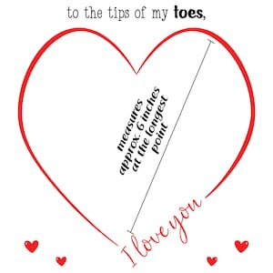 Valentine's Day Card, Baby Footprint Art Project for Kids, Heart ...