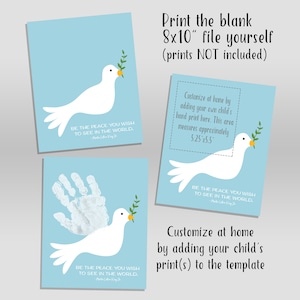 Martin Luther King Jr Activities for Kids, MLK Day Handprint Art ...