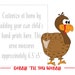 Gobble Til You Wobble Craft Thanksgiving Turkey Handprint - Etsy