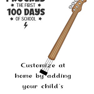 100 Days of School Handprint Art Project for Kids, Rocked 100th Day of ...