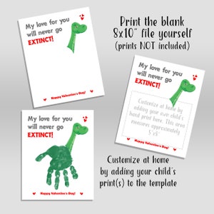 Valentine's Day Handprint Art, DIY Valentines Day Craft, DIY Kid Crafts ...