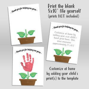 Teacher Appreciation Gift, Teacher Gift Printable, Thank You for ...