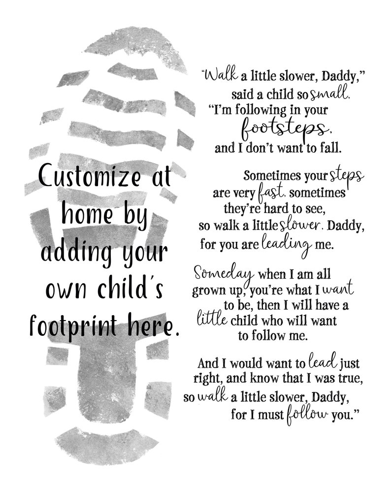 Following in Your Footsteps Footprint Craft, Footprint Art, Birthday ...