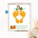 Halloween Handprint Art, Pumpkin Handprint Craft for Kids, Preschool ...
