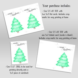 Christmas Card From Kids, Thumbprint Craft for Toddlers, DIY Christmas ...
