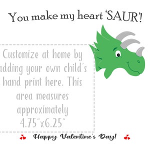 Valentine's Day Handprint Art, DIY Valentines Day Craft, DIY Kid Crafts ...