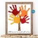 Family Tree Gift Handprint Art DIY Kid Craft Gift for Mom - Etsy