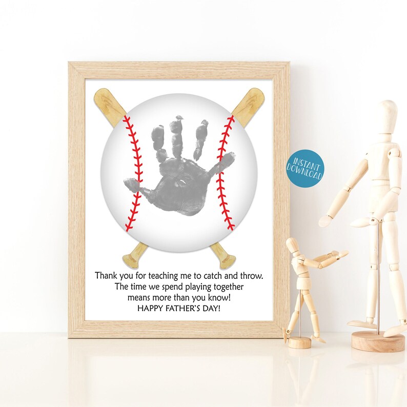 Father's Day Gift Handprint Art Project for Kids - Etsy