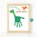 First Day of Pre-k Handprint Art, Back to School Printable, Dinosaur ...